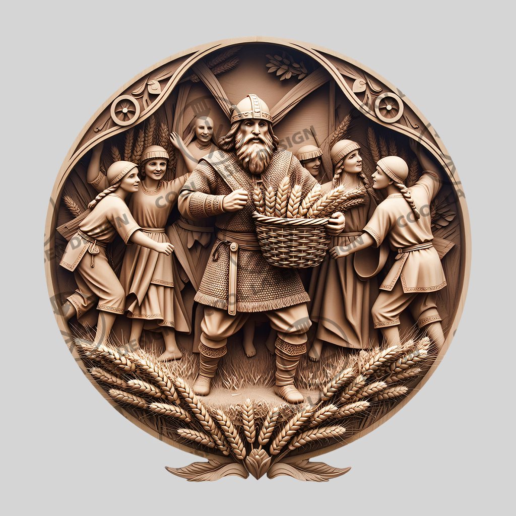 3D Laser Engraving File Viking Soldier, Norse Warrior Art, DIY Home ...