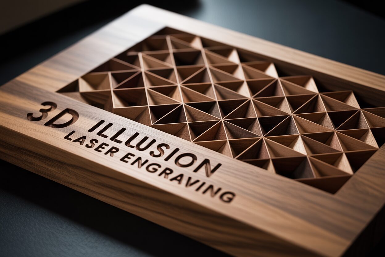 Creating 3D Illusion Laser Engravings on Wood | Cool Laser Files Store