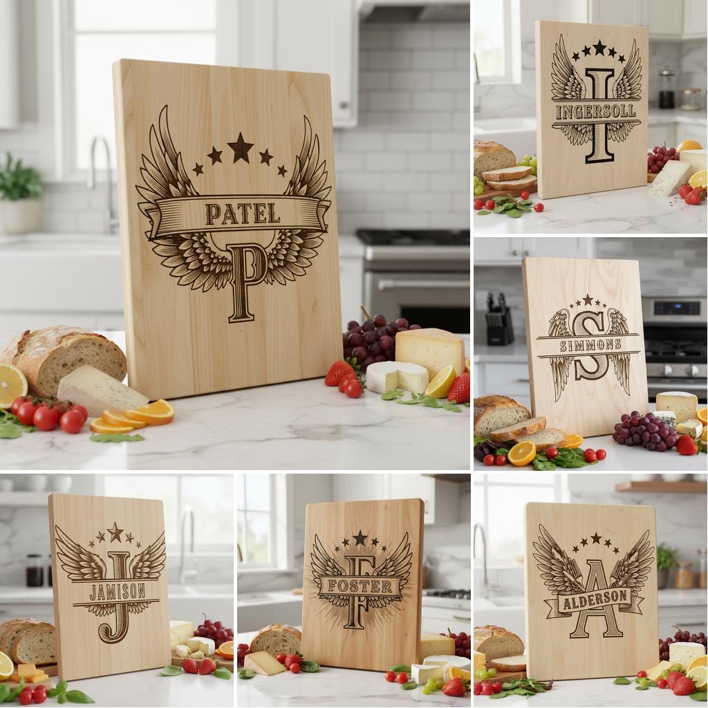 Heraldic Monogram Bundle, Family Crest Designs, Vintage Charcuterie ...